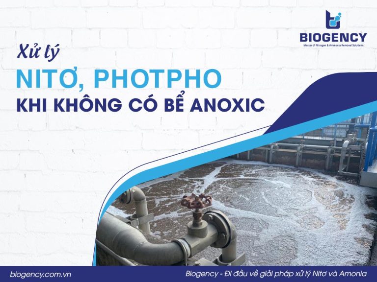 Xử lý Nitơ, Photpho khi không có bể Anoxic - Biogency